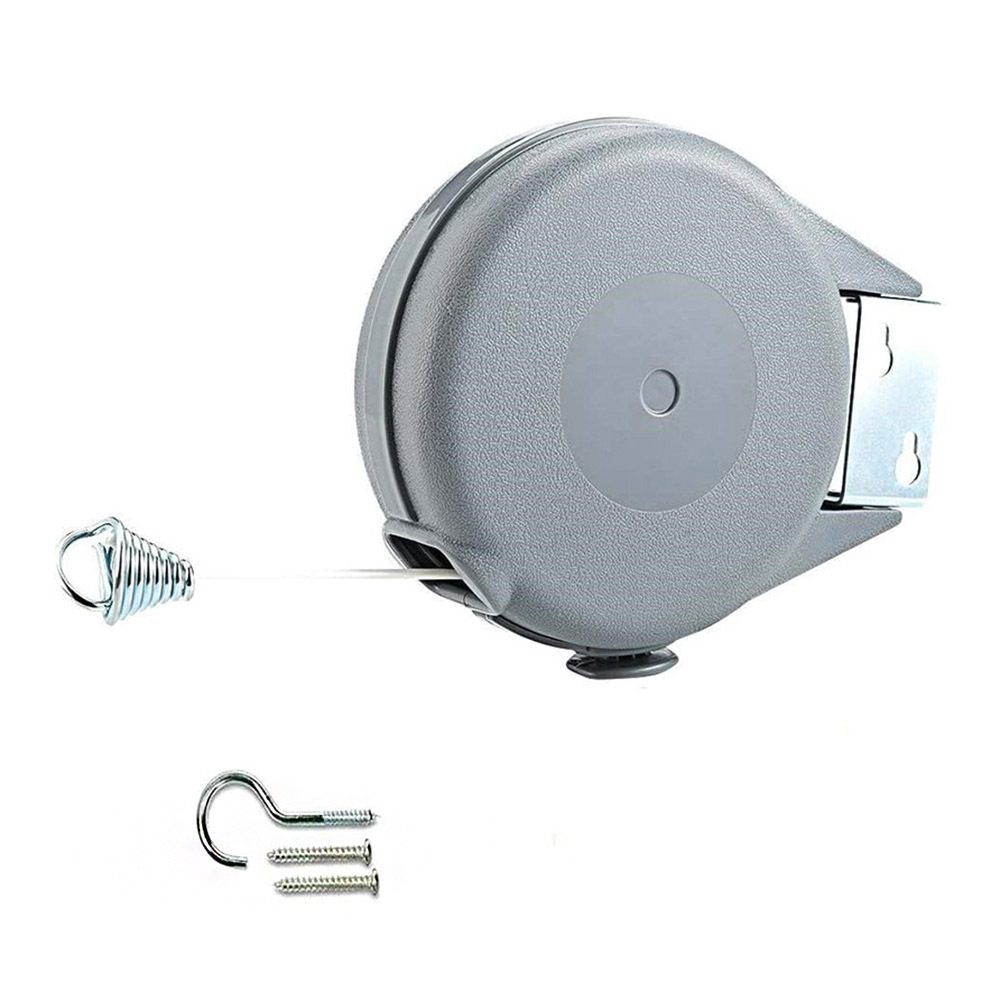 Portable Heavy Duty Indoor And Outdoor Washing Line PVC Retracting ...